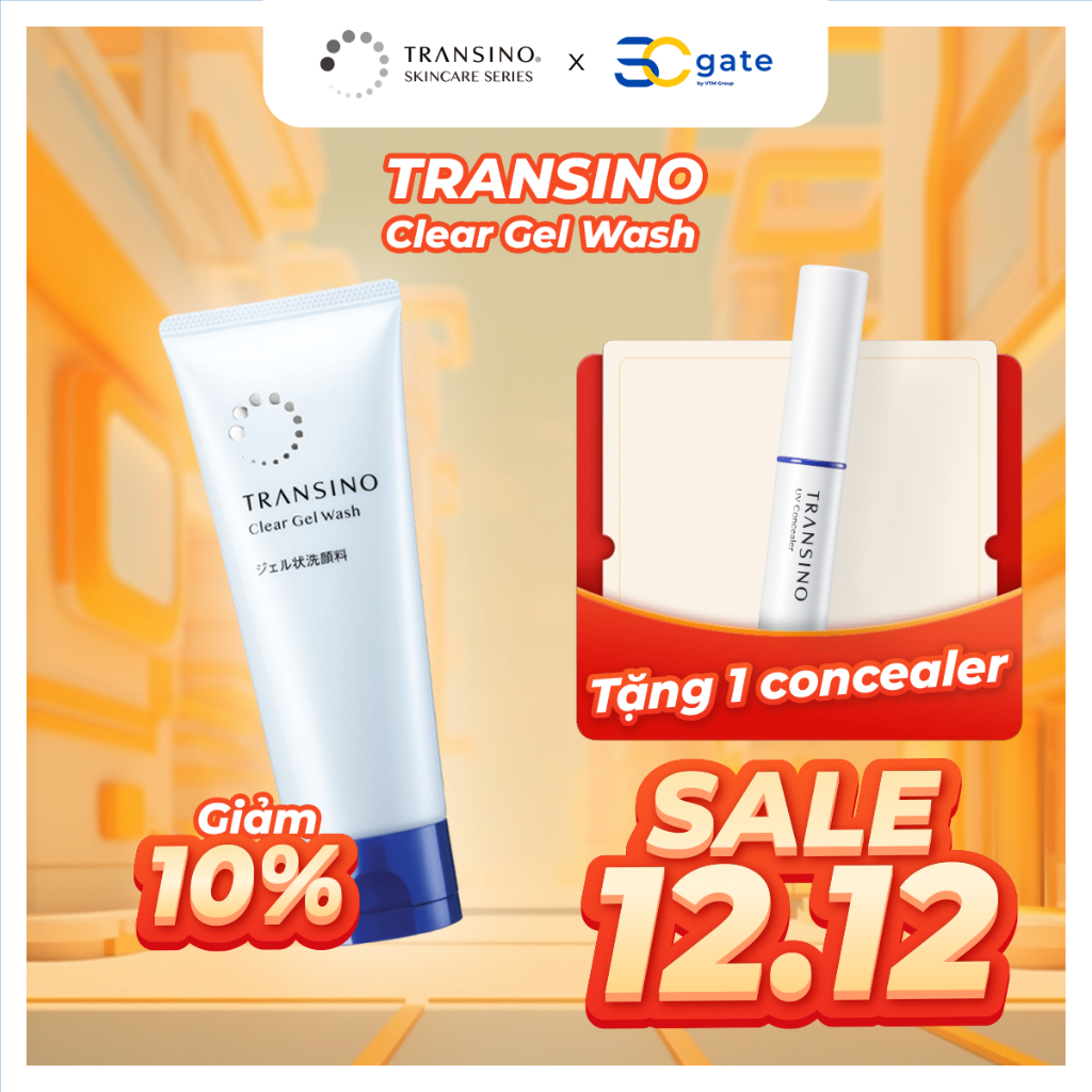GEL RỬA MẶT - TRANSINO Clear Gel Wash 110g | Shopee Việt Nam