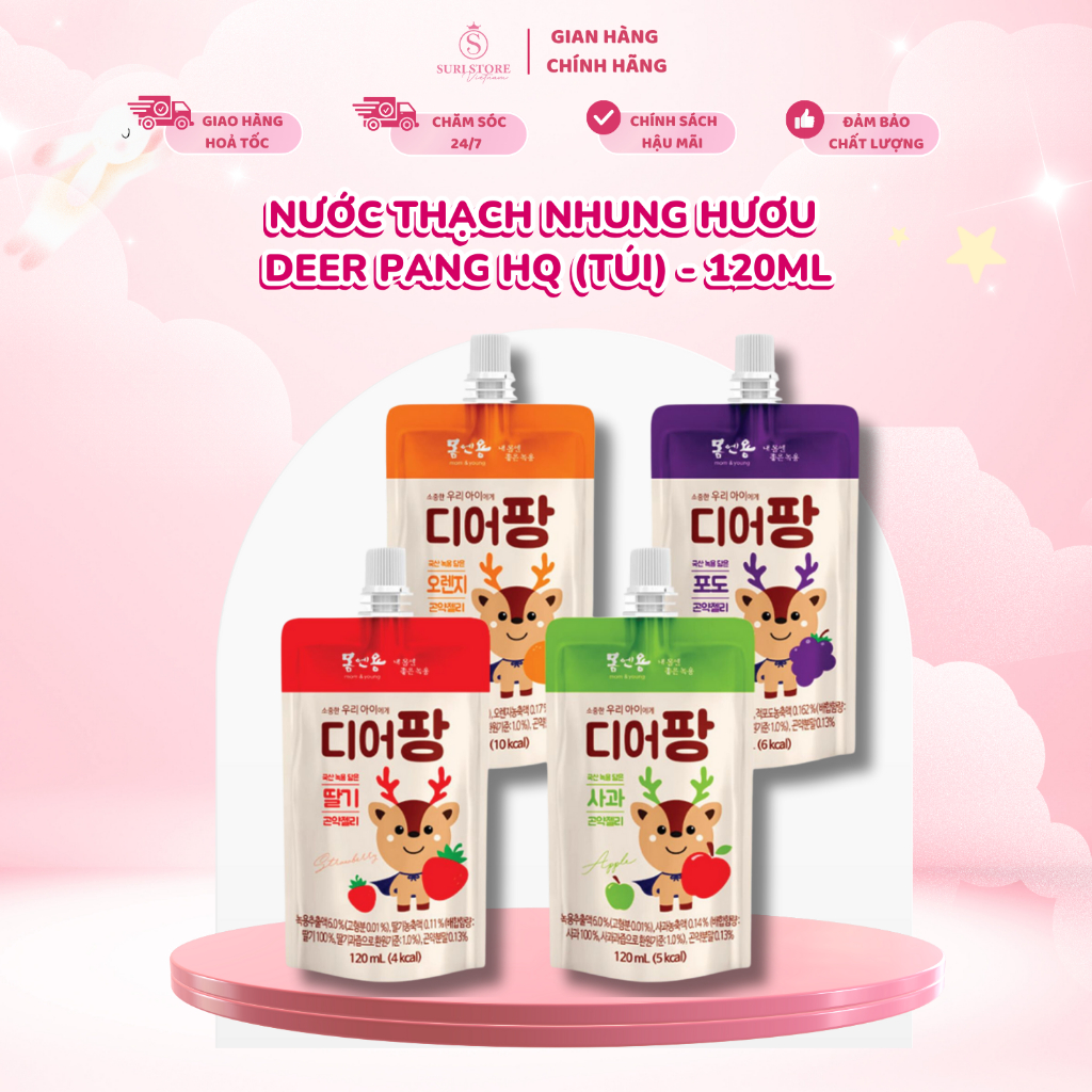 Nước thạch nhung hươu Deer Pang HQ (túi) | Shopee Việt Nam