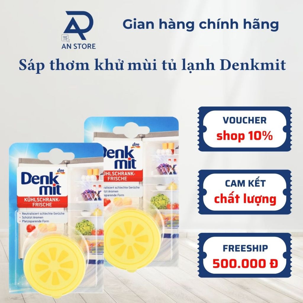 Sáp Khử Mùi Thức Ăn, Diệt Khuẩn Hiệu Quả Cho Tủ Lạnh Denkmit Hương ...