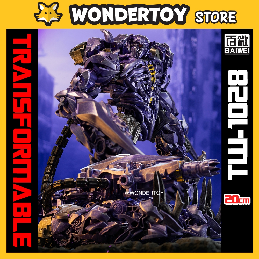 Mô Hình Hãng Baiwei Shockwave TW-1028 (SS56) TF DOTM Robot biến hình Xe ...