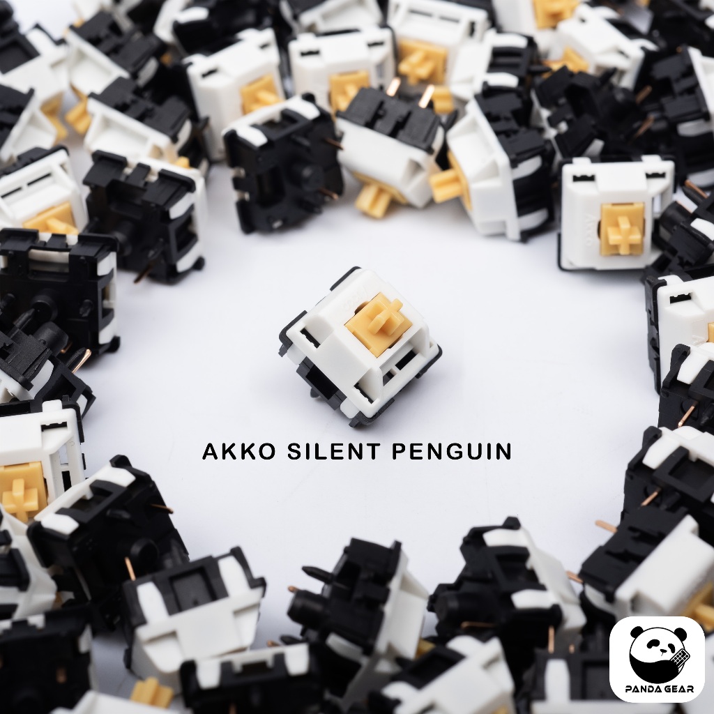 Switch Akko Silent Penguin silent tactile 60g prelubed công tắc bàn ...