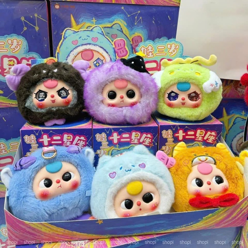 (Check card) Blindbox BABYTHREE 12 Cung Hoàng Đạo siêu đẹp siêu thơm ...