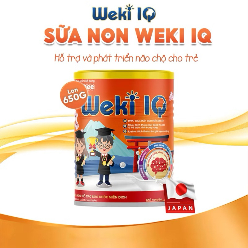 [Hàng chính hãng + QUÀ] Sữa Non WEKI IQ Giúp Phát Triển Trí Não Và ...
