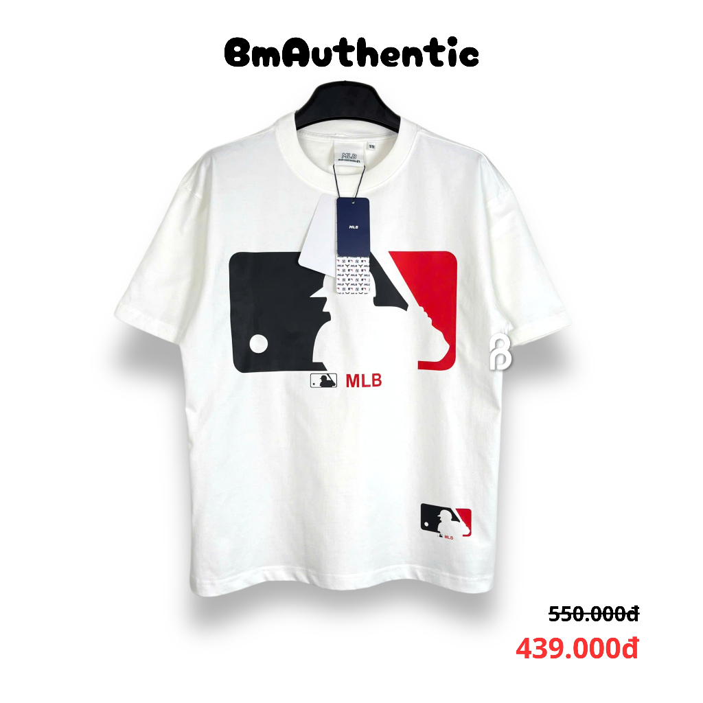 [HIGH QUALITY] Áo Thun MLB Logo Tee Cotton Cao Cấp Form Rộng - BM Authentic | Shopee Việt Nam