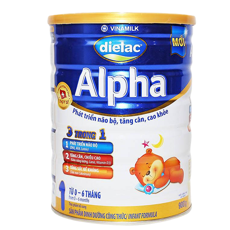 Sữa bột Dielac Alpha Vinamilk 900G | Shopee Việt Nam