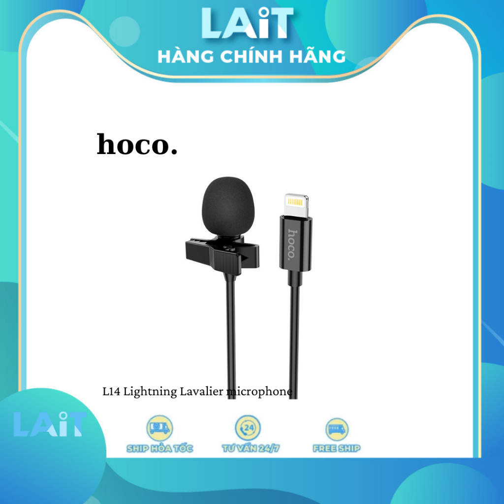 Microphone Hoco có dây L14 | Shopee Việt Nam