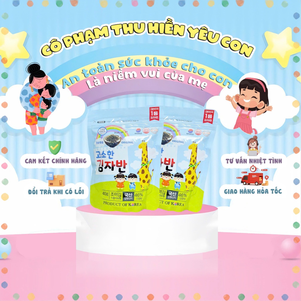 Rong Biển Tăng Cao Busan Hàn Quốc, Giúp Bé Cao Lớn, Bổ Sung Chất Xơ ...