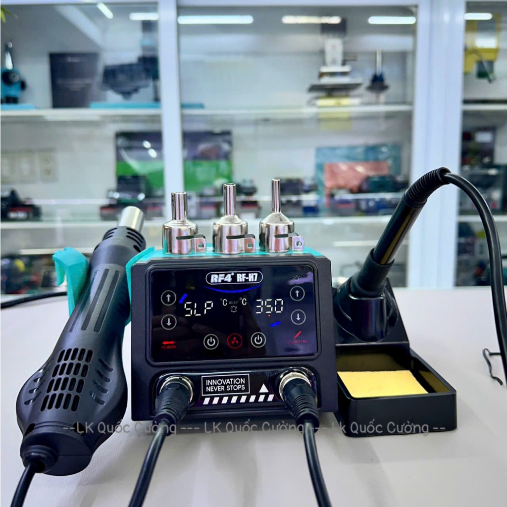 Máy Khò + Hàn 2in1 RF4 H7/ Trạm khò hàn RF-H7 | Shopee Việt Nam