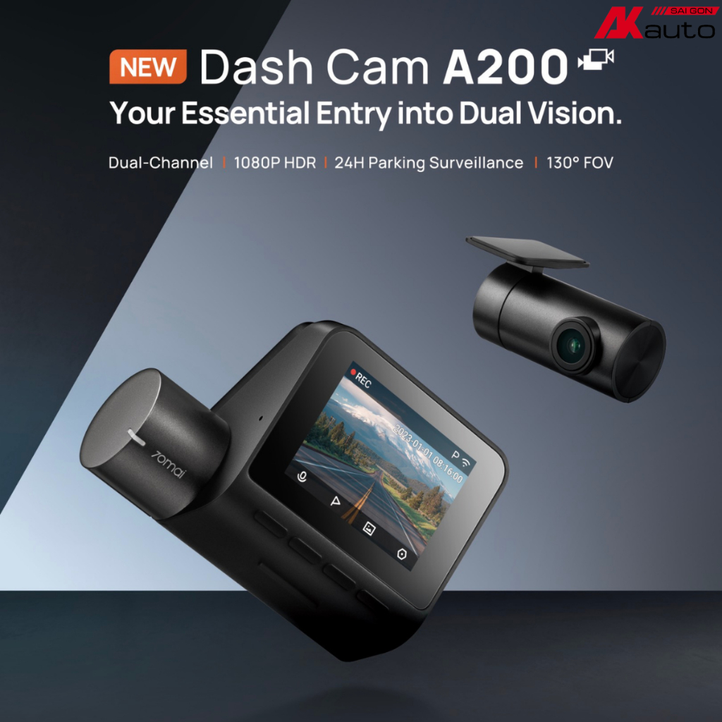 [ HÀNG CHÍNH HÃNG-PHIÊN BẢN QUỐC TẾ] Camera Hành Trình 70mai A200 HDR ...