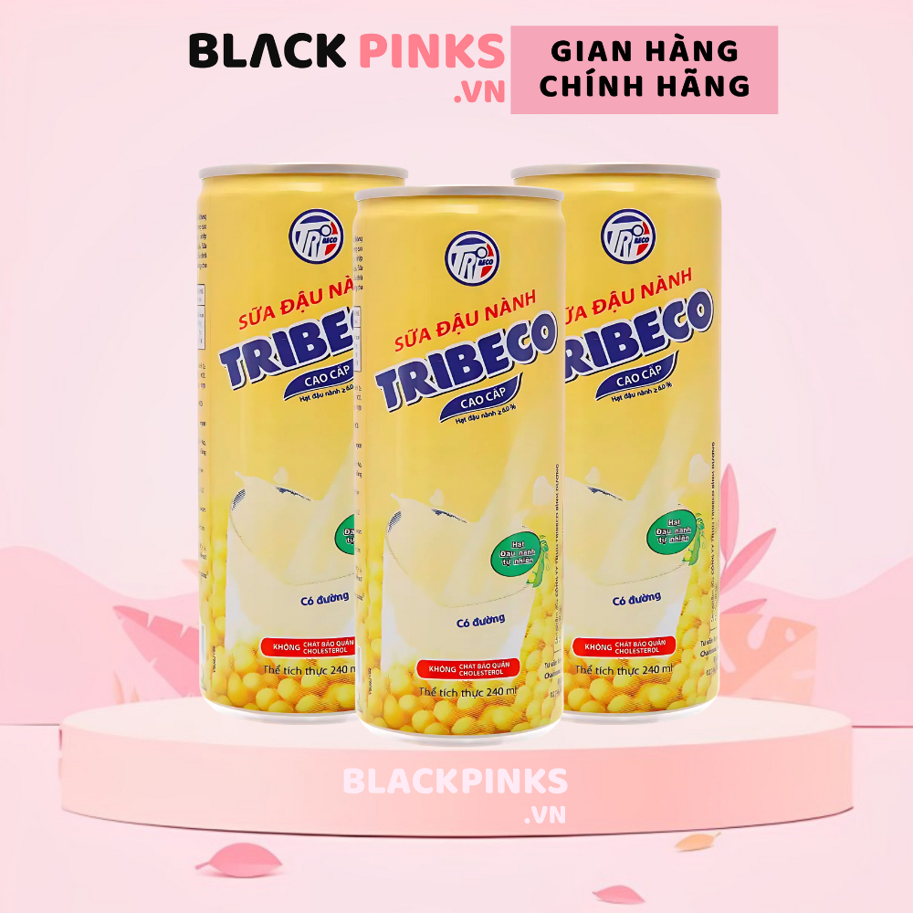 Thùng 30 lon sữa đậu nành Tribeco 240ml | Shopee Việt Nam