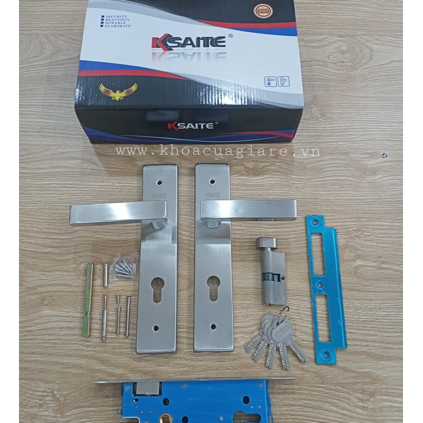 [Chính Hãng] Bộ khóa tay gạt hiệu Ksaite 7P thân inox 201 FB600 giá ...