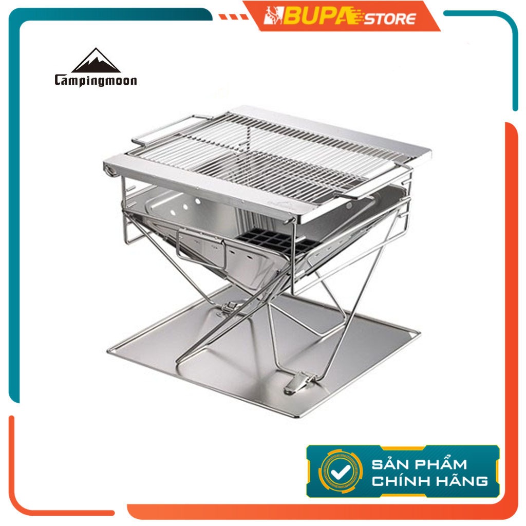 Bếp nướng Campingmoon, bếp nướng than hoa, bếp ngoài trời MT-035, Bếp nướng campingmoon size lớn ...