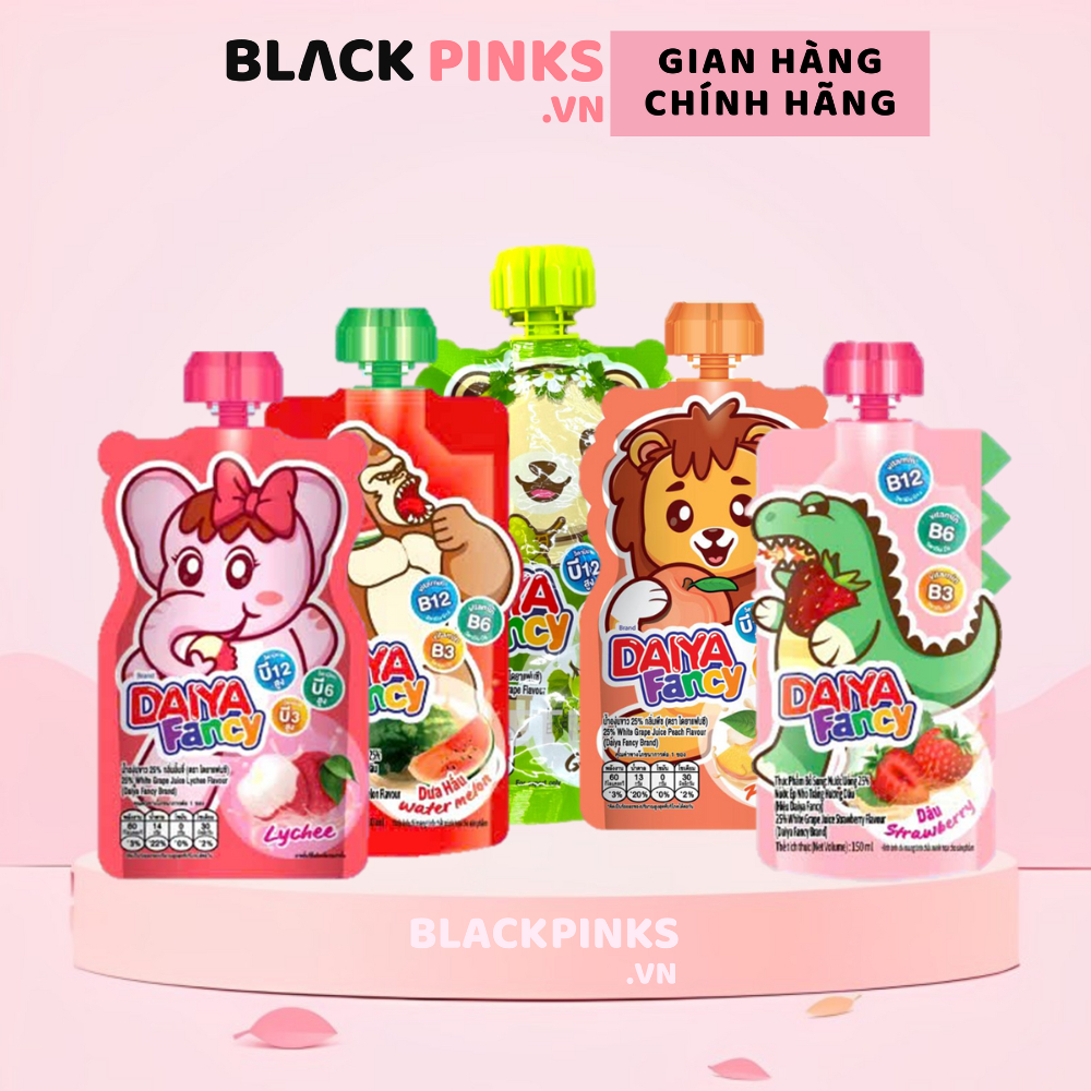 Nước ép nho trắng Daiya Fancy các hương vị gói 150ml | Shopee Việt Nam