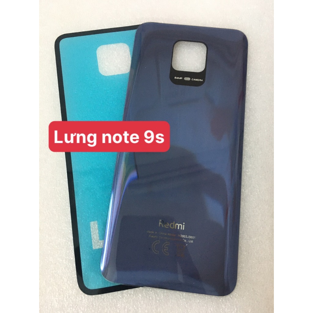 Lưng thay thế Redmi Note 9S, Note 9 Pro, Note 9 Pro Max | Shopee Việt Nam