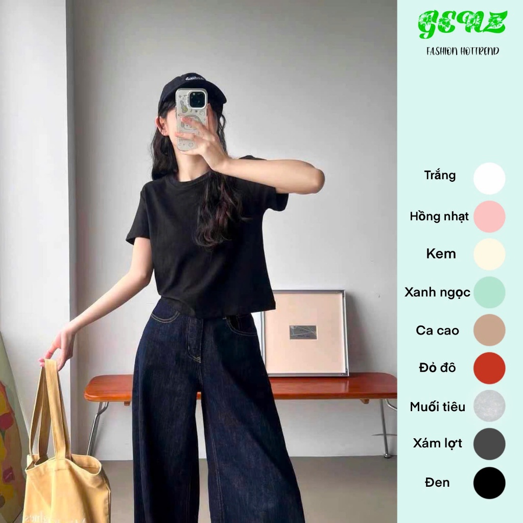 ÁO THUN CRT BOXY DÁNG NỮ NĂM 2024 DỄ THƯƠNG DỄ PHỐI ĐỒ | Shopee Việt Nam