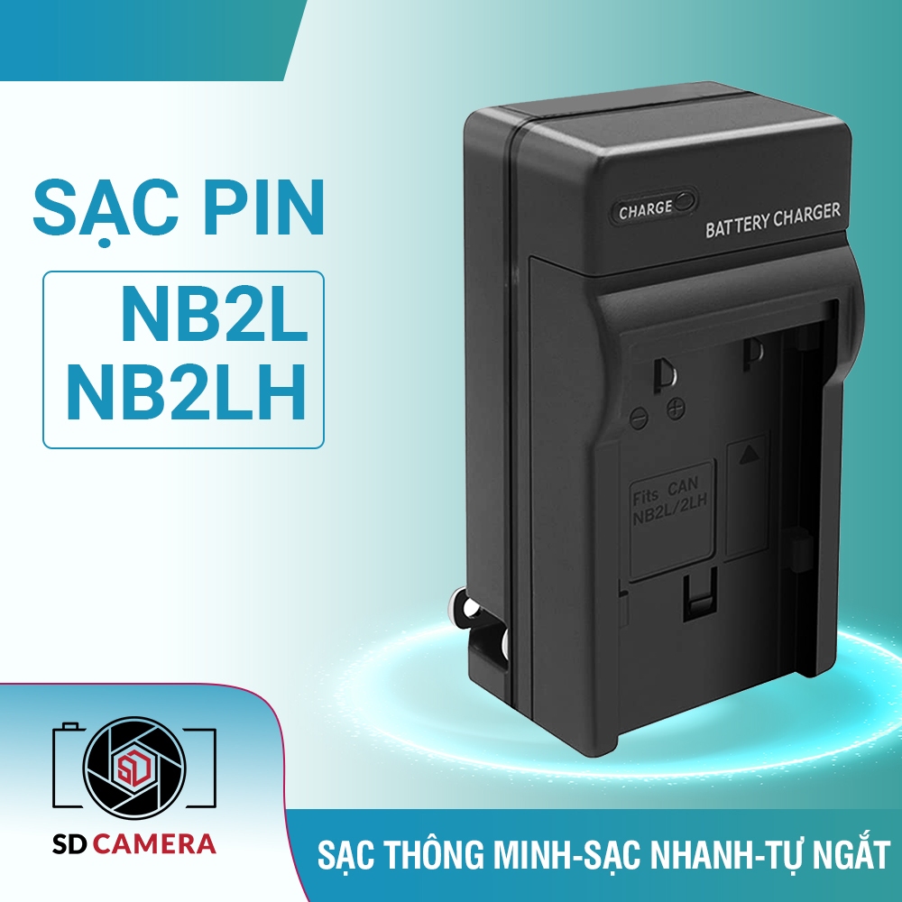Sạc Pin NB-2LH Pin NB-2L cho Máy ảnh Canon EOS 350D 400D G7 G9 PC1018 ...