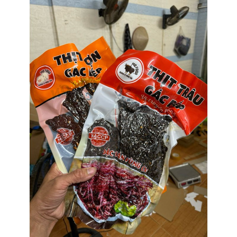 Thịt Trâu gác bếp MQ Food 500g kèm chẩm chéo thơm ngon | Shopee Việt Nam