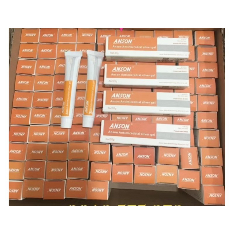 1 tuyp Gel bạc kháng khuẩn Anson | Shopee Việt Nam