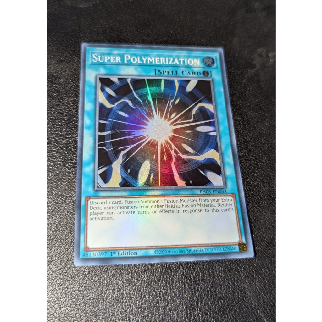 Super Polymerization - RA03-EN053 - Super Rare 1st Edition | Shopee ...