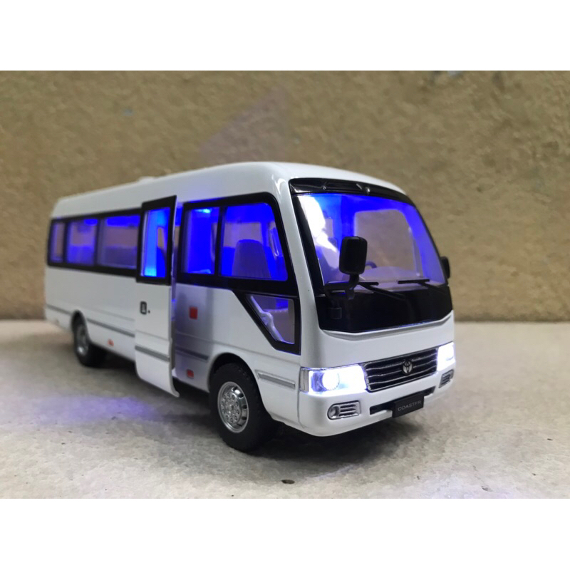 Mô hình xe Khách TOYOTA COASTER 1:24 | Shopee Việt Nam