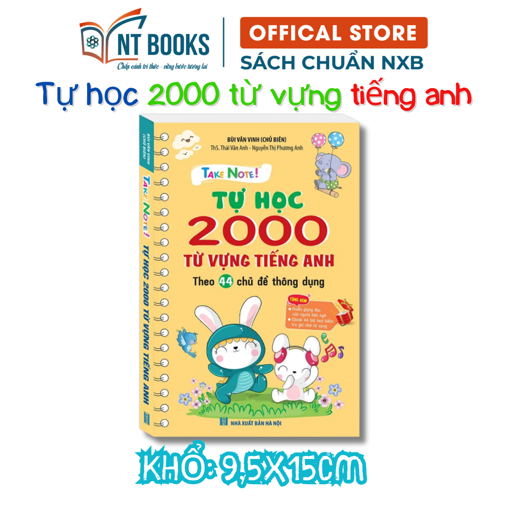 Sách - TAKE NOTE - Tự học 2000 từ vựng tiếng anh (theo 44 chủ đề thông ...