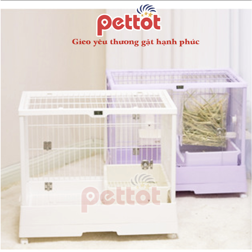 Chuồng thỏ UMI R70 dành cho thỏ cảnh, chuột lang bọ ú chó mèo cảnh ...