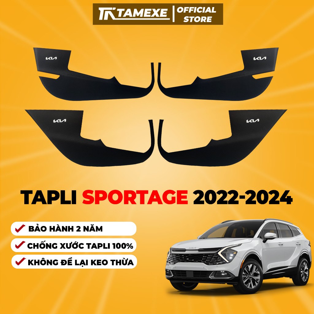 Miếng dán tapli cửa ô tô KIA SPORTAGE loại 1 TAMEXE chống trầy xước ...