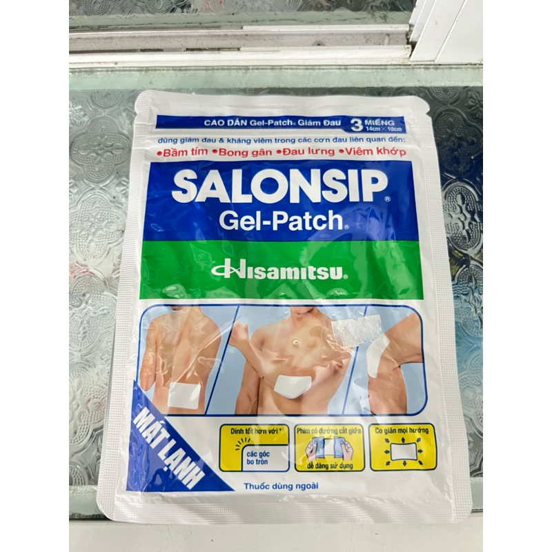 Cao Dán Salonsip ( Gói 3 miếng)- Cam kết bán hàng chính hãng | Shopee ...