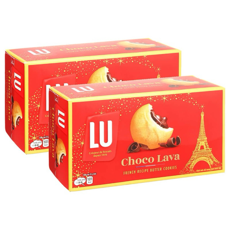 Bánh quy Lu choco lava hộp giấy 80g | Shopee Việt Nam