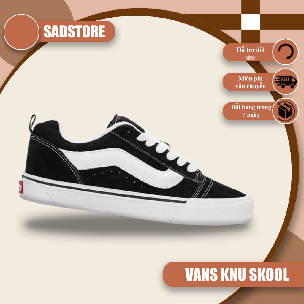 Giày Vans Knu Skool Nam Nữ, Giày Vans Knu Skool VR3 LX Imran Knu Bản ...