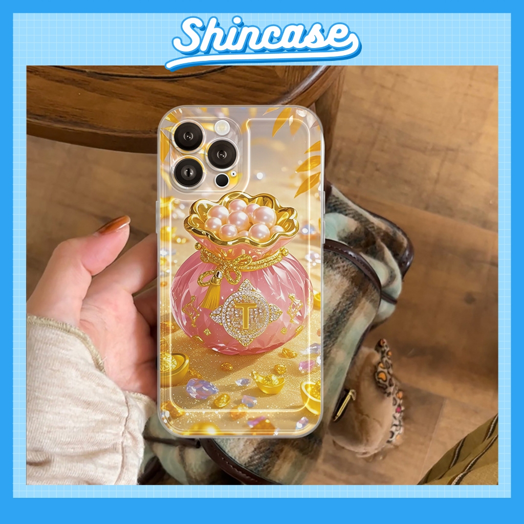 Ốp Lưng iPhone Túi Ngọc Tết 2025 Chống Sốc, Trong Suốt Bảo Vệ Camera ...