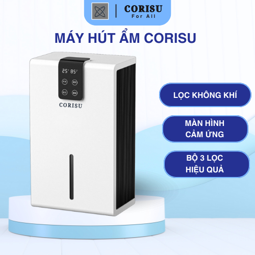 Máy Hút Ẩm, Máy Lọc Không Khí Đa Năng CORISU GB-0828 3 Trong 1 Hút Ẩm, Êm Ái - Bảo Hành 12 Tháng ...