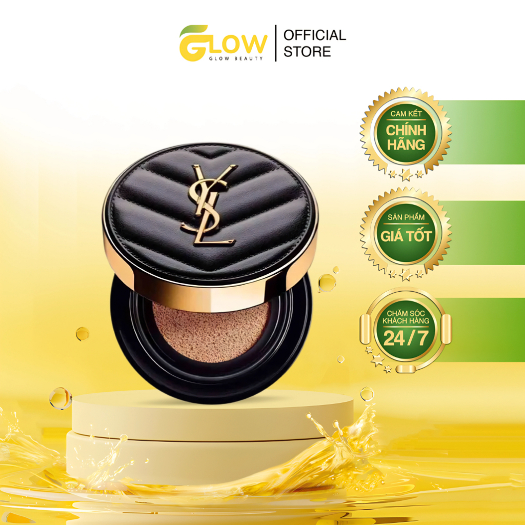 Phấn Nước YSL Le Cushion Encre De Peau Luminous Matte Cushion Foundation | Shopee Việt Nam