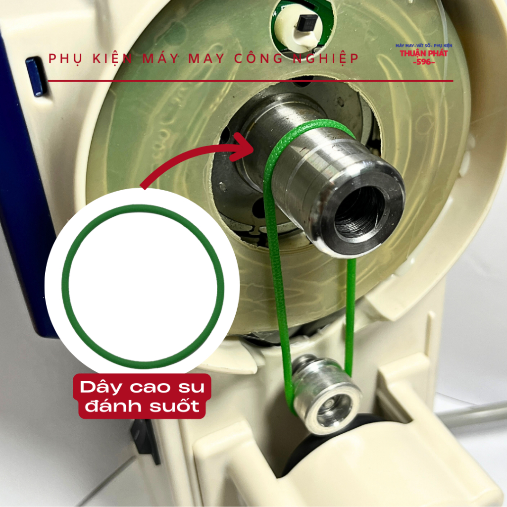 Dây Cao Su Đánh Suốt Motor Liền Trục TMM T03 Máy May Công Nghiệp | Shopee Việt Nam