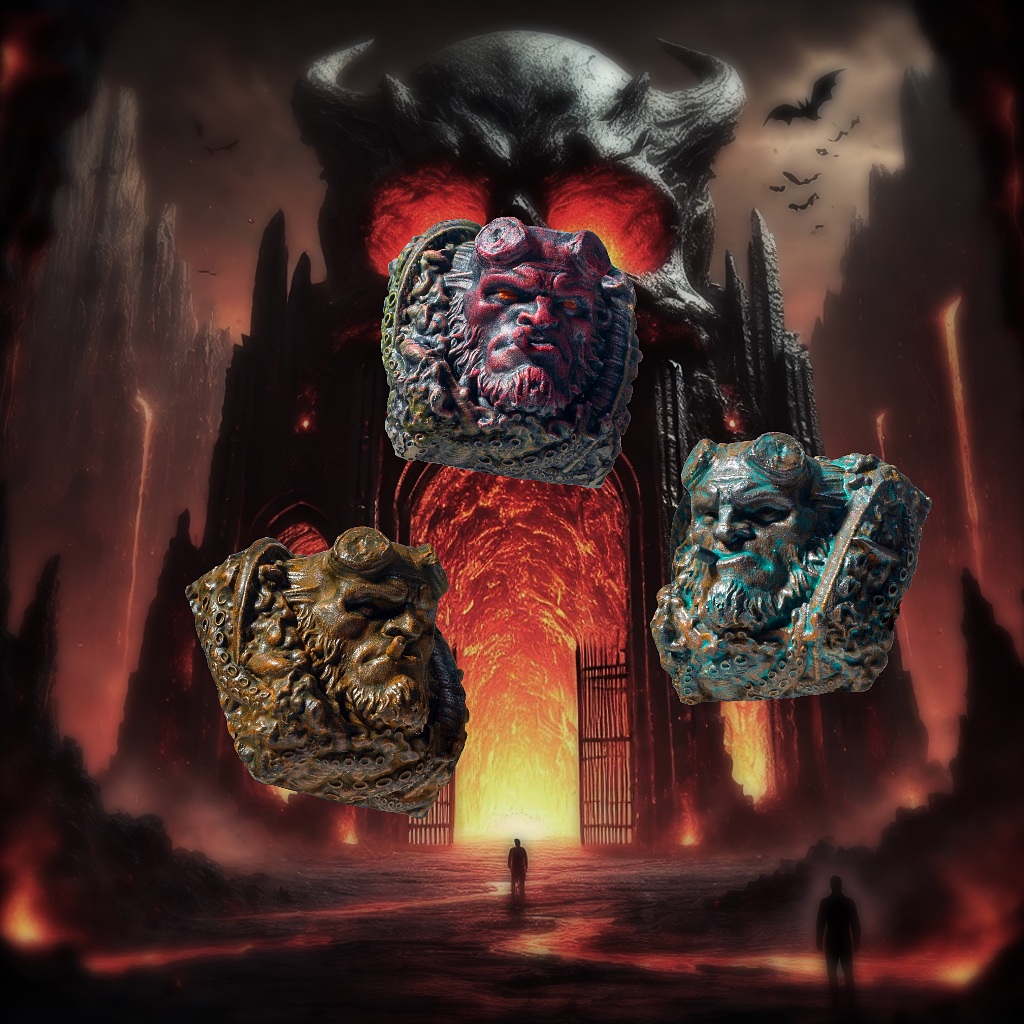 Nut ban phim keycap hellboy | Shopee Việt Nam