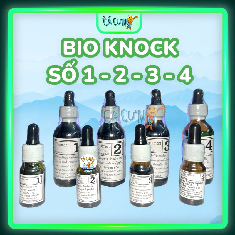 Bio Knock 1234 Thần Thánh Thailand - Bioknock xử lý nấm ghẻ cho cá cảnh ...