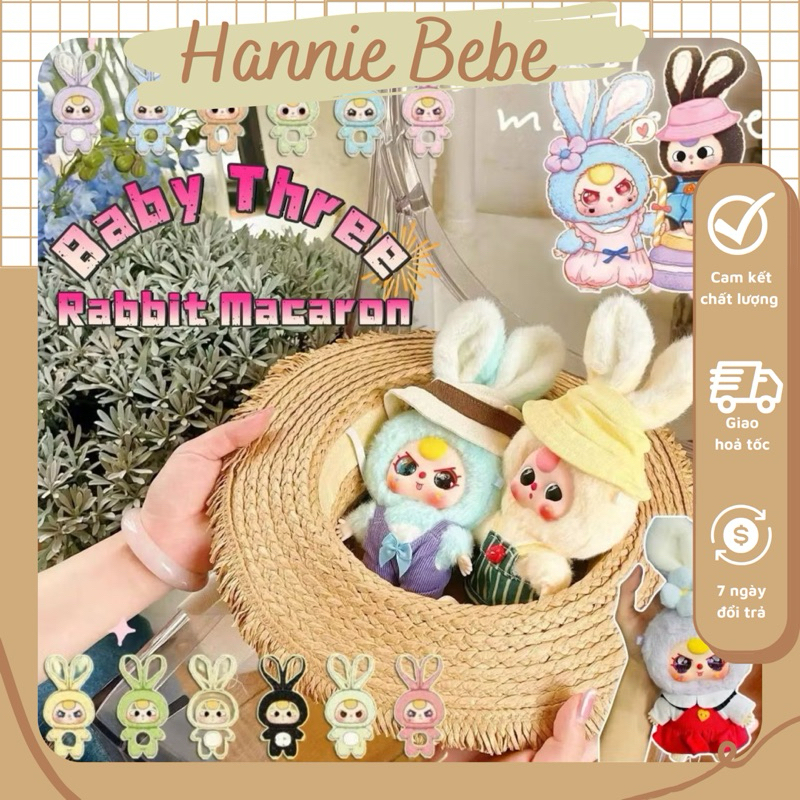 [SẴN HCM] Baby Three Thỏ Macaron Blind Box Hộp Mù Có Bán Set | Shopee ...