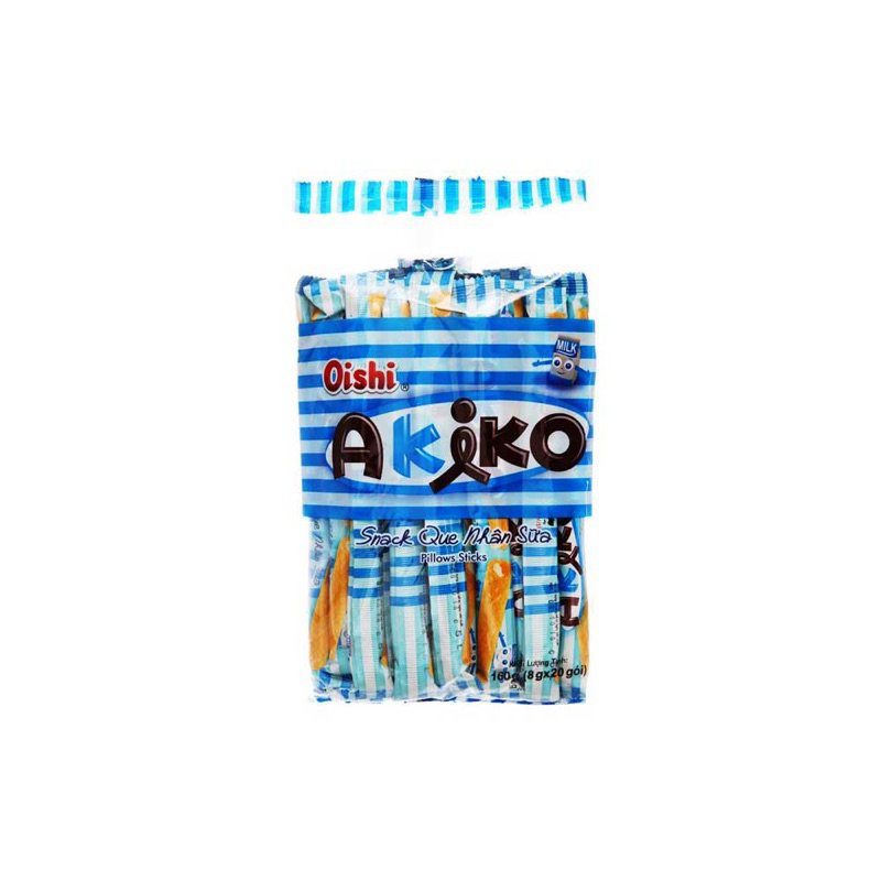 Combo bánh snack que akiko mix vị thùng (10 gói x20 cây) | Shopee Việt Nam