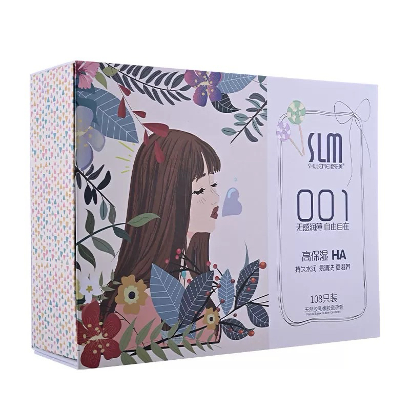 Bao cao su SLM 001 hộp 108 chiếc.siêu mỏng nhiều nước.bcs 001 size 49mm ...