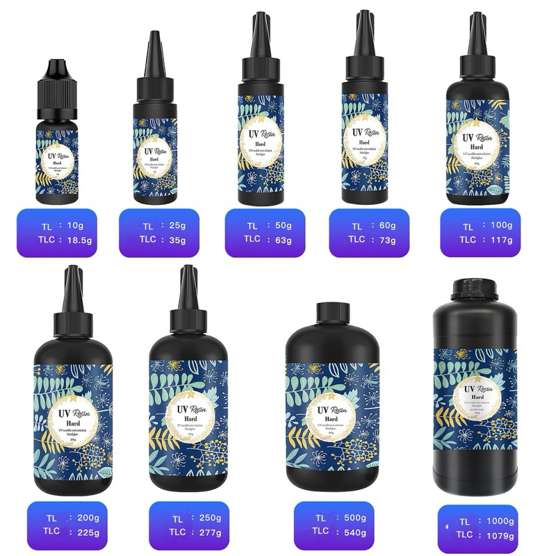 Keo uv resin Hard không bóng, keo uv không mùi, keo resin uv, keo epoxy ...