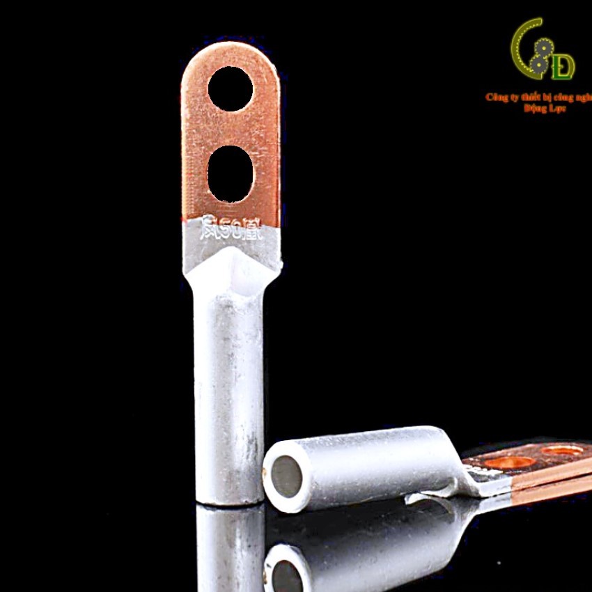 Đầu cos đồng nhôm 2 lỗ DTL 1cái, cốt sử lý hợp kim, cosse bấm nối dây ...