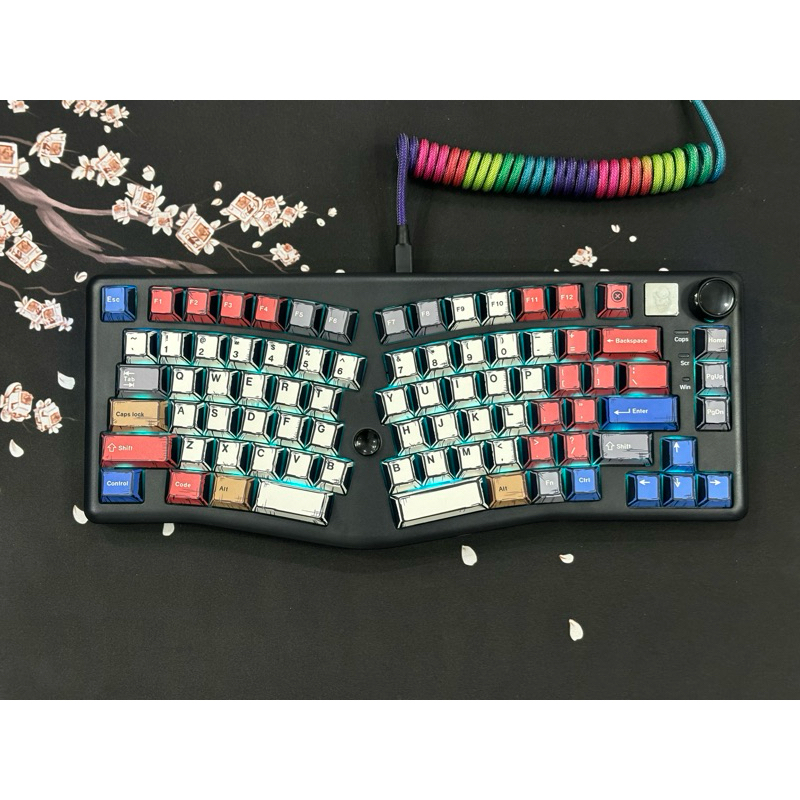 Bàn phím cơ AULA LEOBOG A75 ALICE /3 Mode/ Led Rgb/Hotswap đã mod Hàng ...