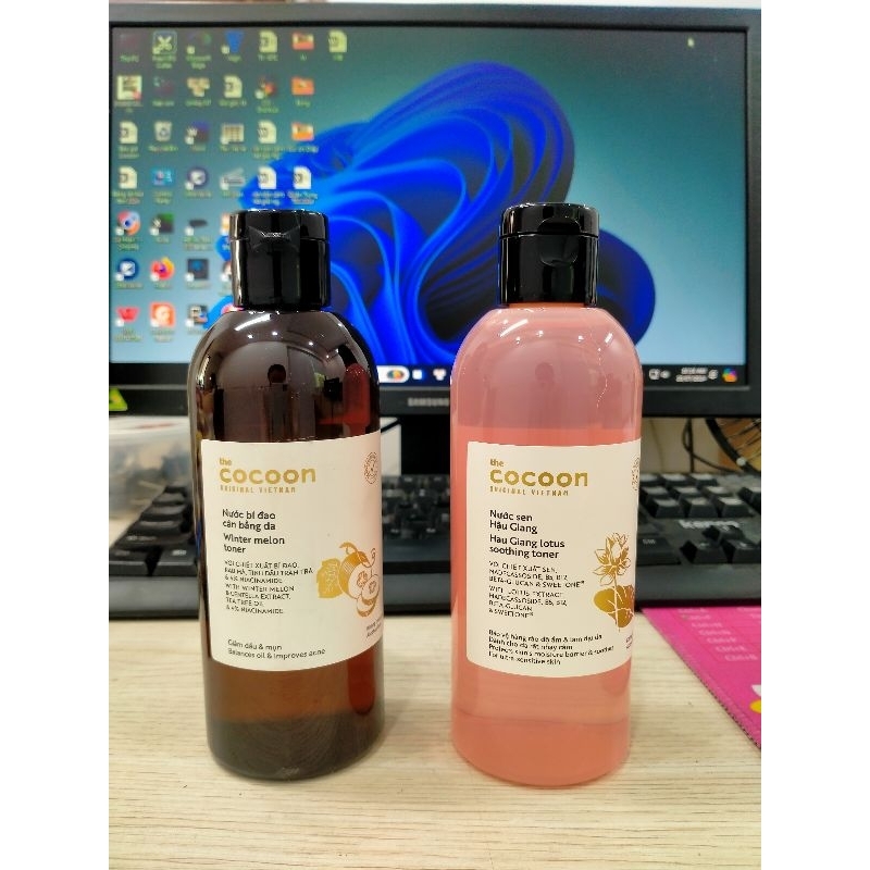 Nước sen cân bằng da (toner) Cocoon 310ml | Shopee Việt Nam
