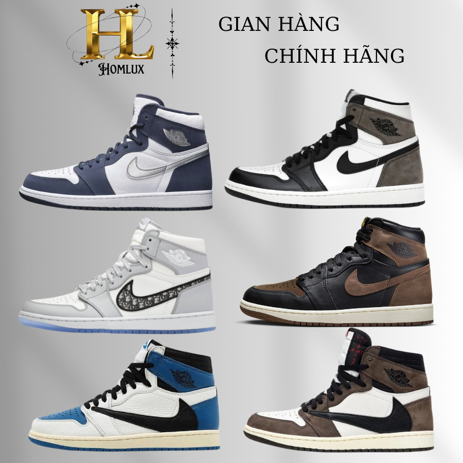 Giày thể thao Homlux Jd 1 High đủ phối màu, Giày JD1 cổ cao nam nữ full ...