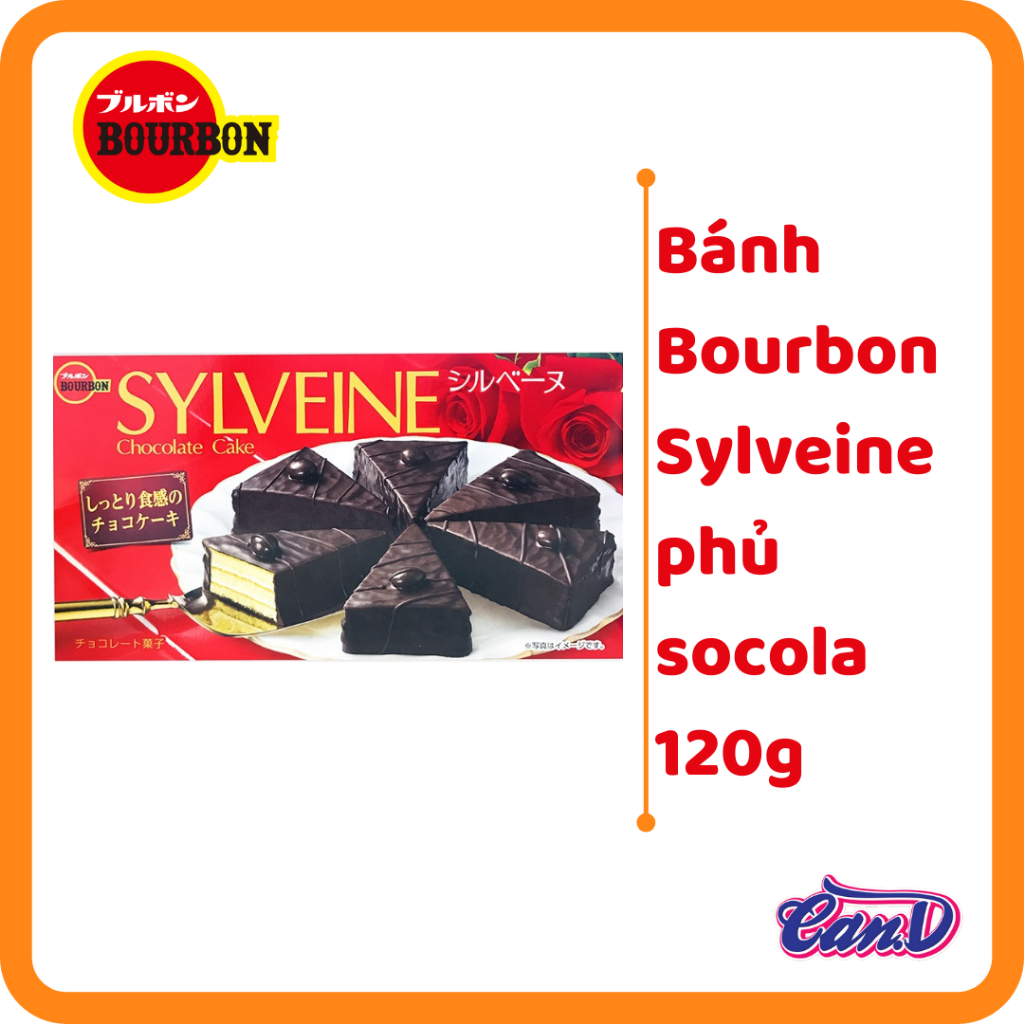 Bánh Bourbon Sylveine phủ Socola 120g | Shopee Việt Nam