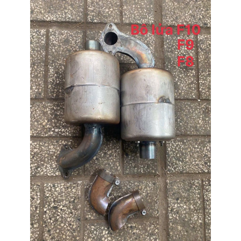 Bô lửa/bô giảm thanh máy dầu Yanmar F8/F9/F10 kèm co bô | Shopee Việt Nam