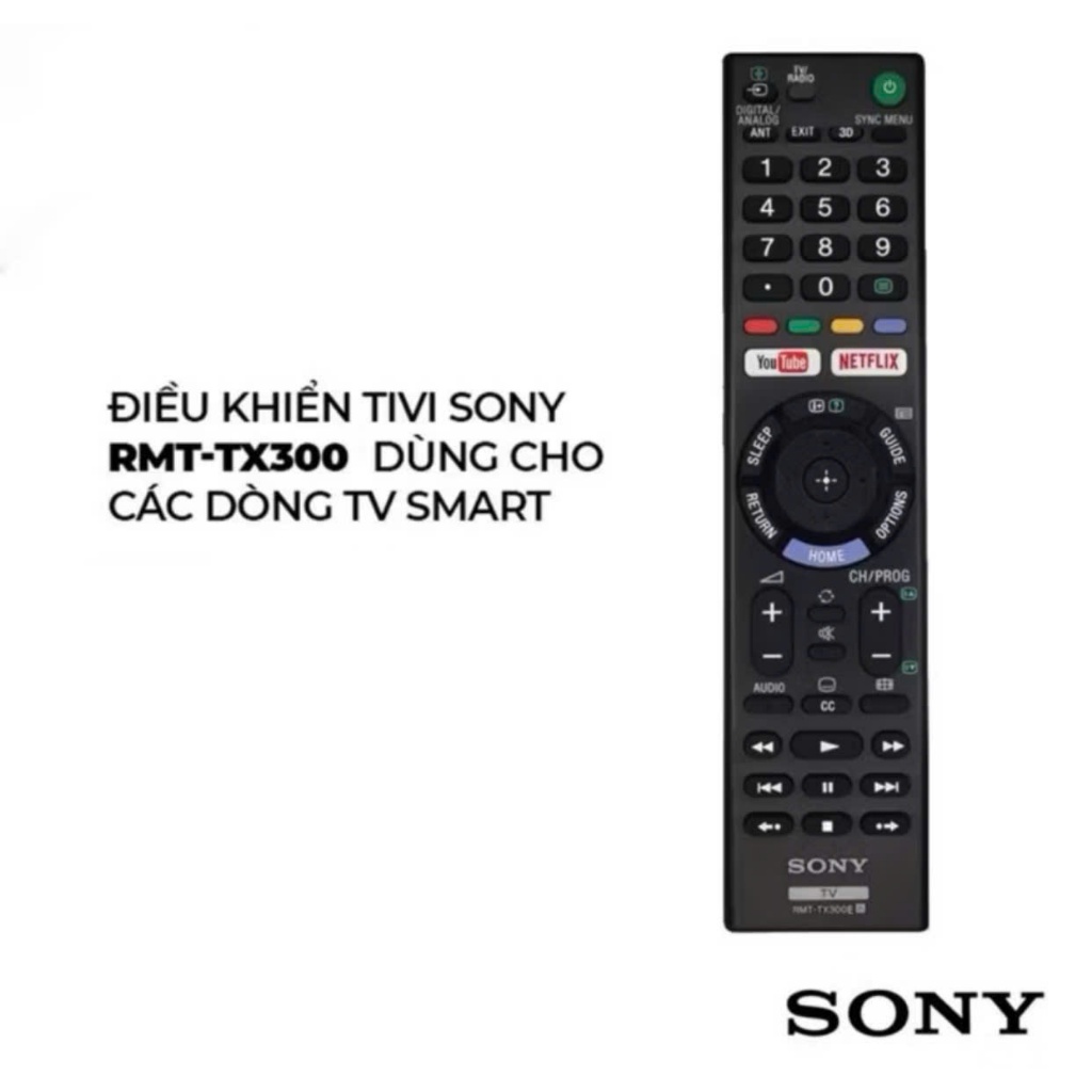 Remote Điều khiển TV SONY SMART RMT TX300P SONY | Shopee Việt Nam
