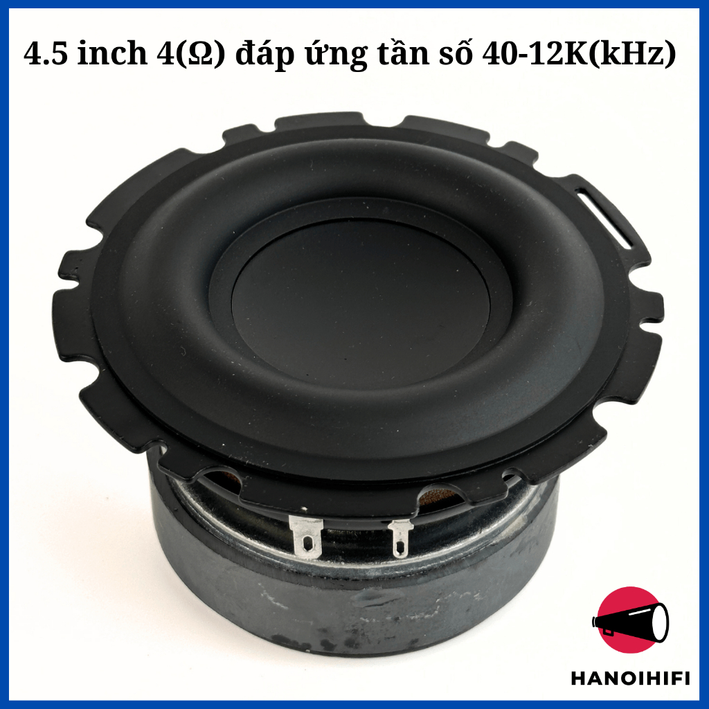 củ loa siêu trầm, loa trung trầm 4.5 inch cao cấp 4Ohm 50W, củ loa bass 12cm | Shopee Việt Nam