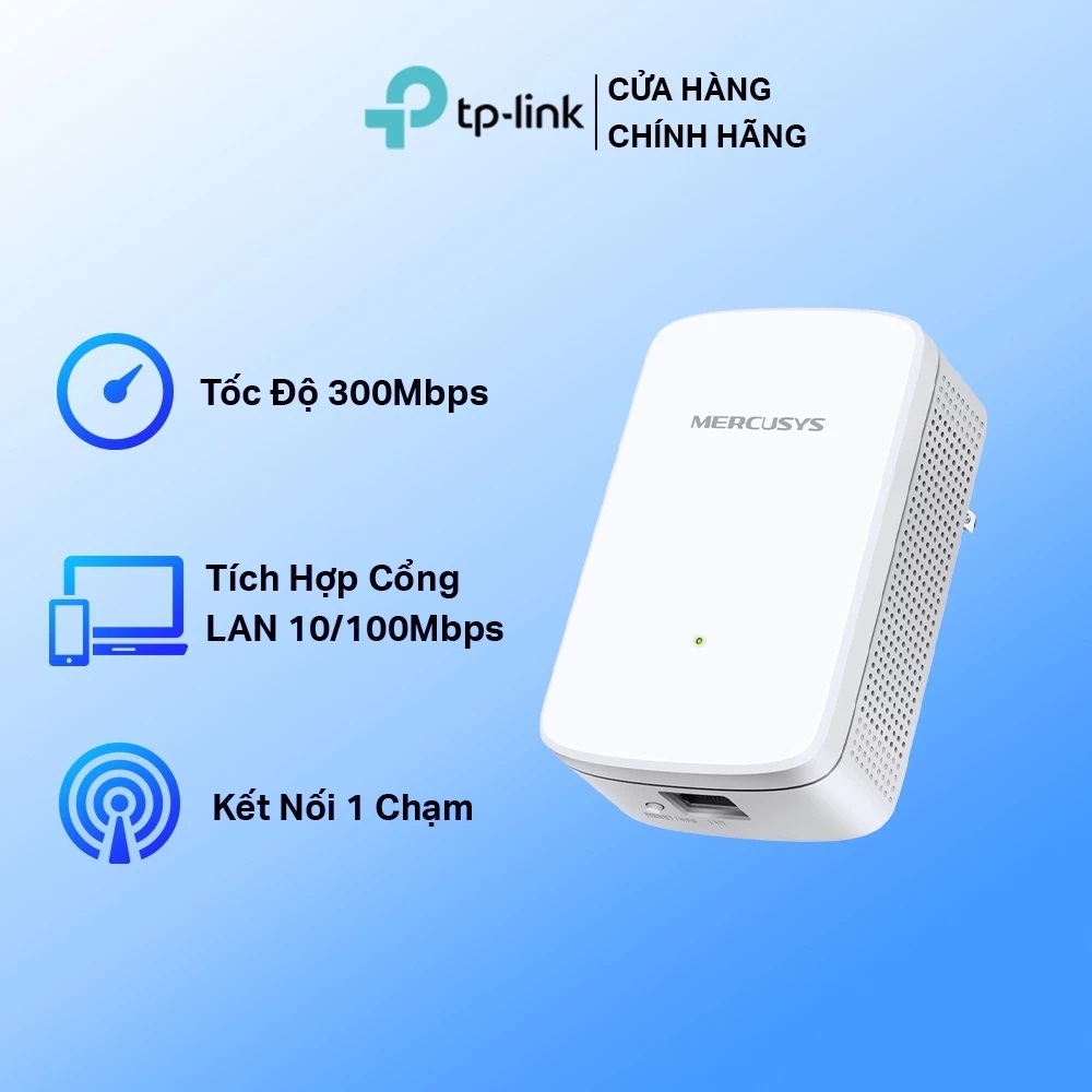 Bộ Mở Rộng Sóng Wifi Mercusys ME10 Chuẩn N Tốc Độ 300Mbps, Bộ Kích Sóng ...