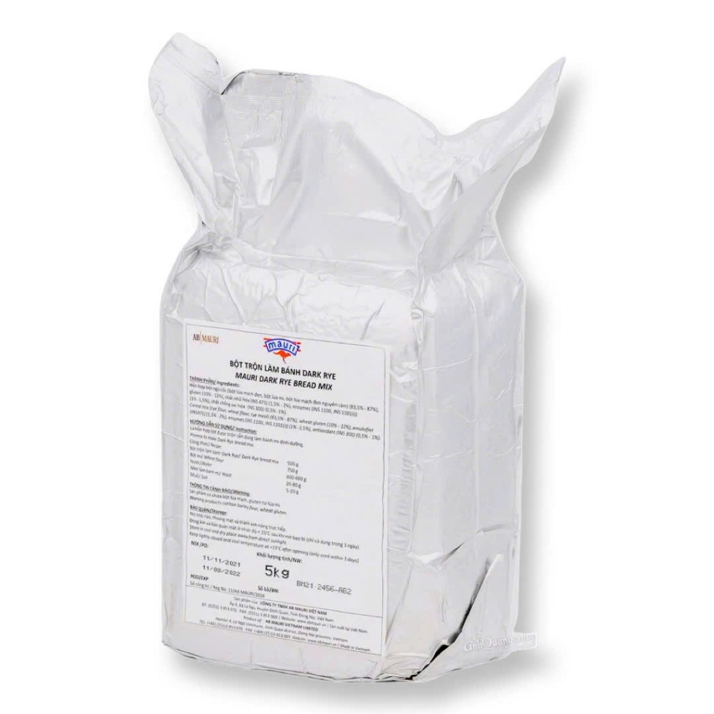 BỘT MÌ ĐEN DARK RYE / BỘT TRỘN DARKRYE MAURI | Shopee Việt Nam